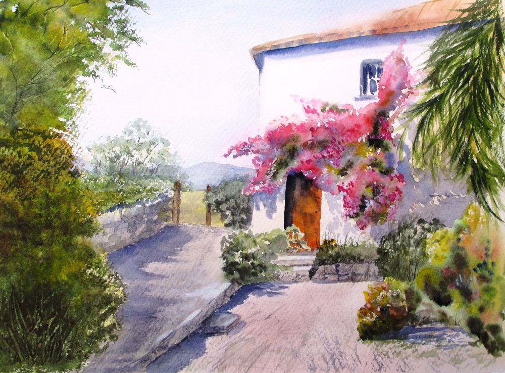 Contemporary paintings and prints by international artist Anne Kerr