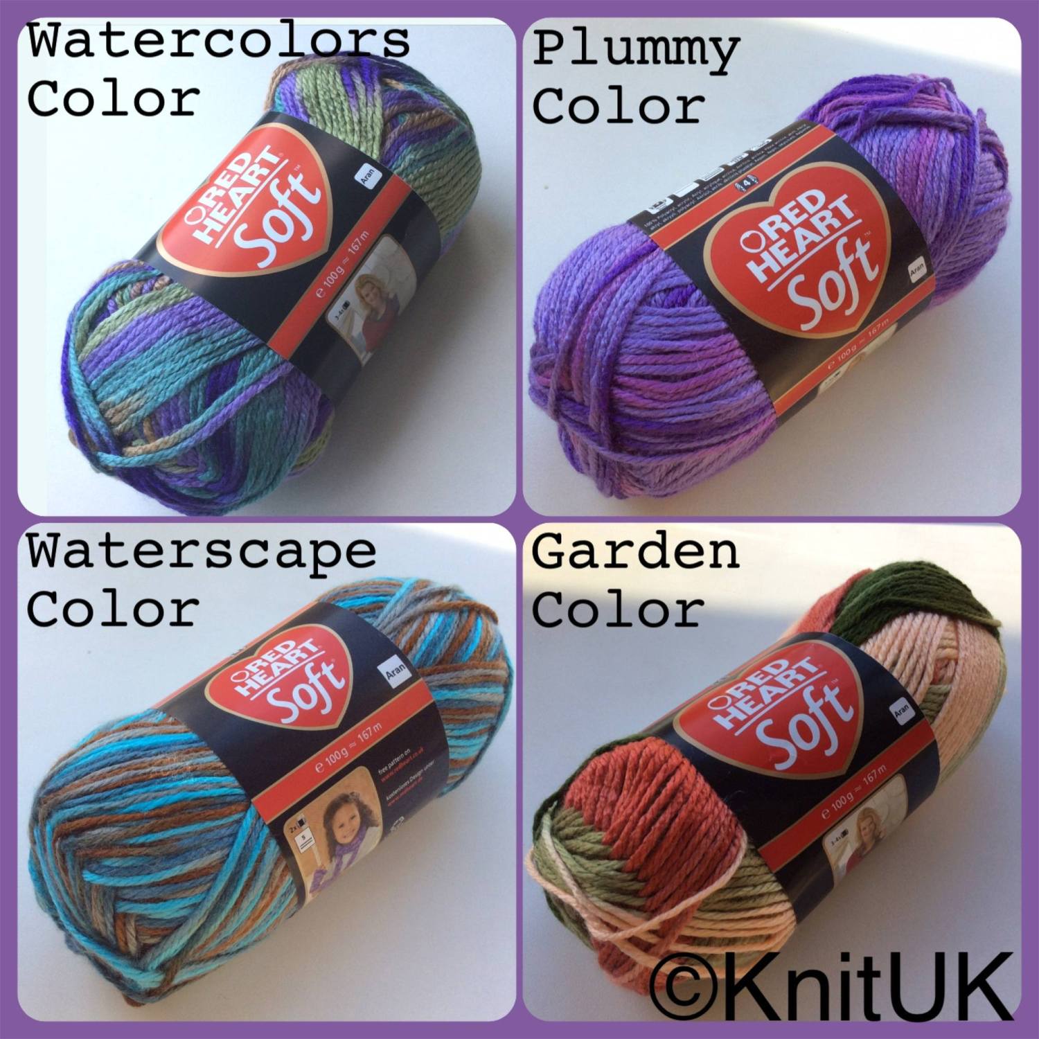 Soft Color prints Yarn | Red Heart Knitting Yarn | Free Pattern | KnitUK