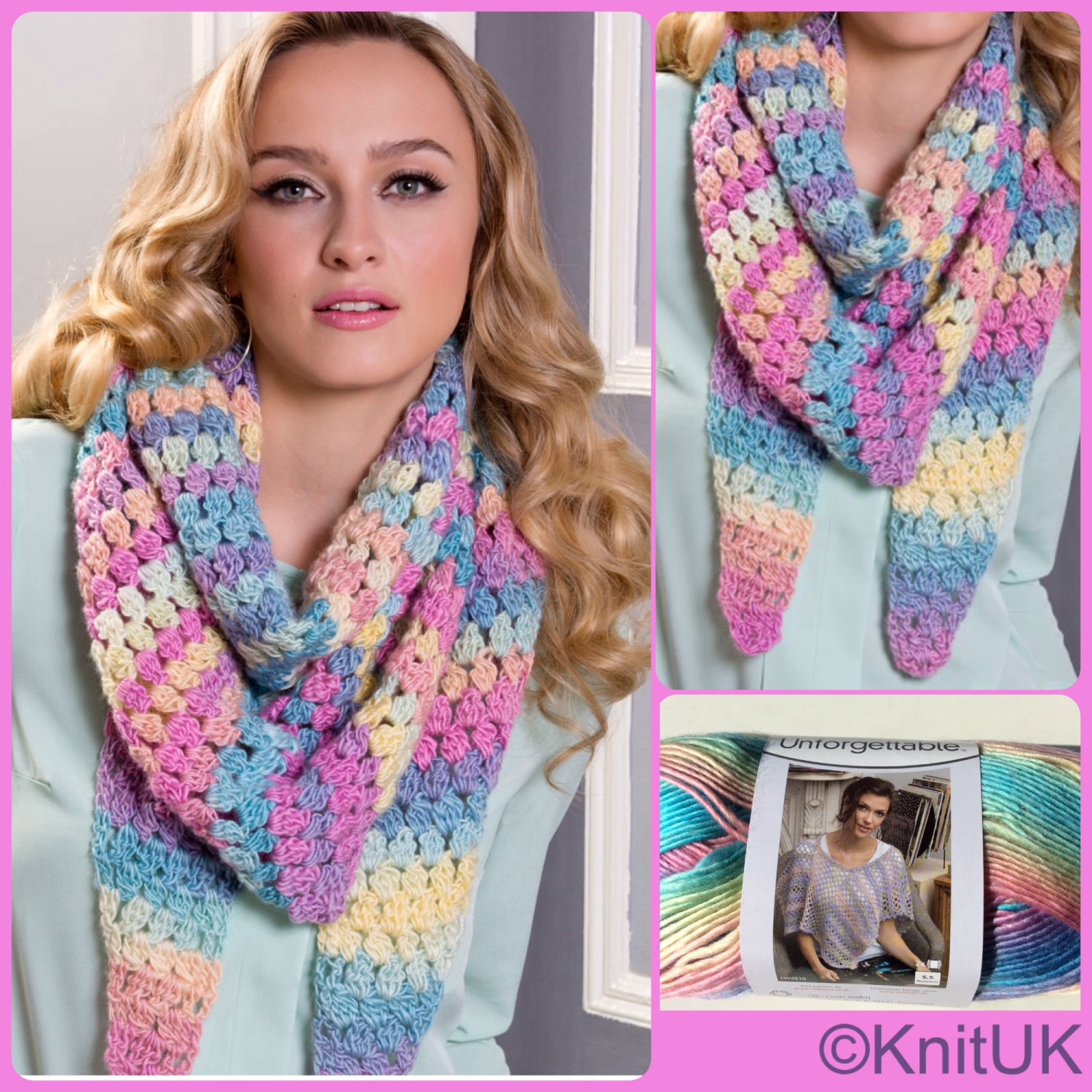 Boutique Unforgettable | Red Heart Knitting Yarn | Free Pattern | KnitUK
