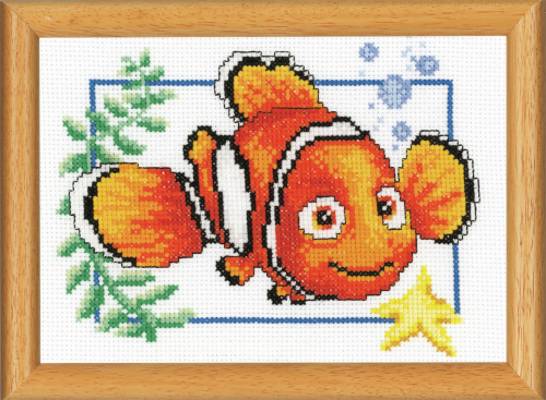 Vervaco Cross Stitch Nemo for framing | KnitUK