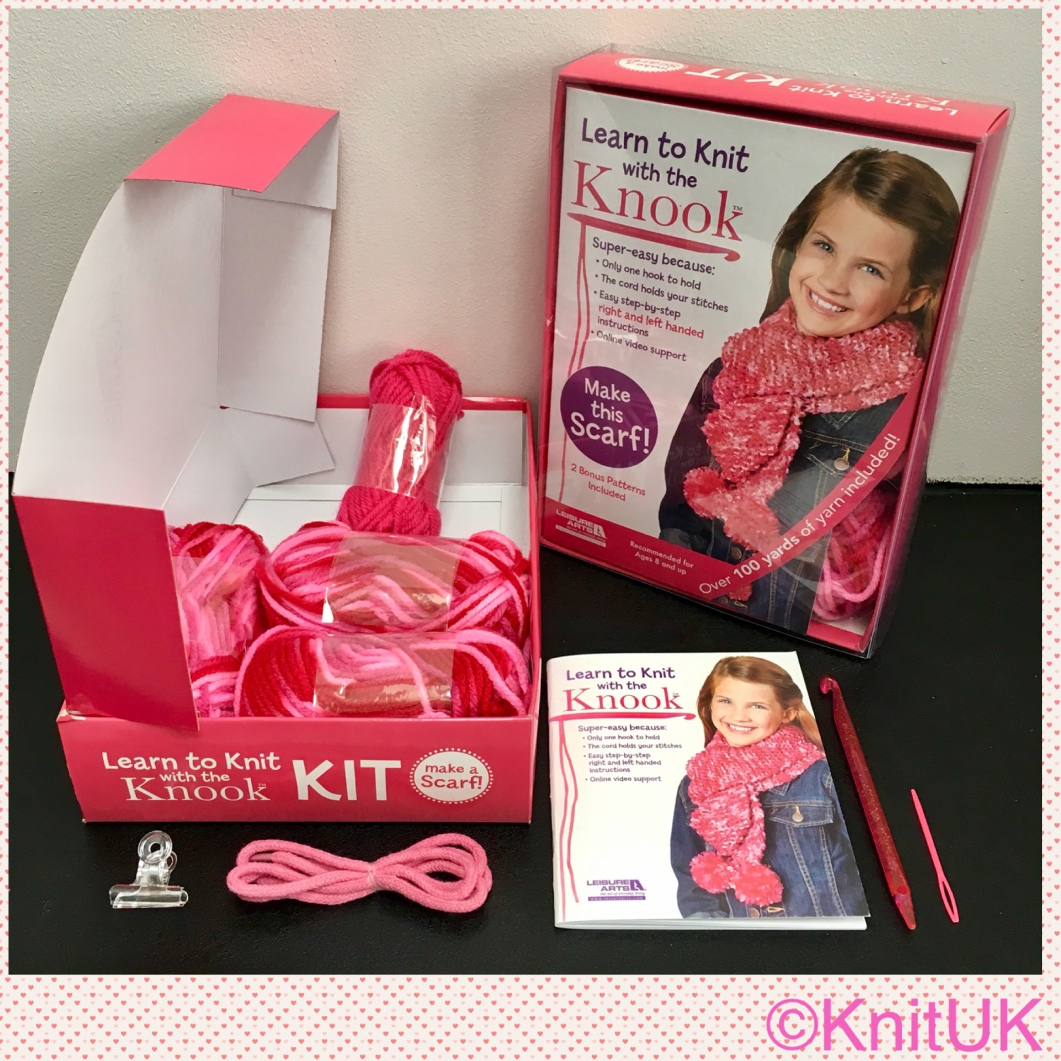 Leasure Arts Learn to onit with the Knook Kit | KnitUK