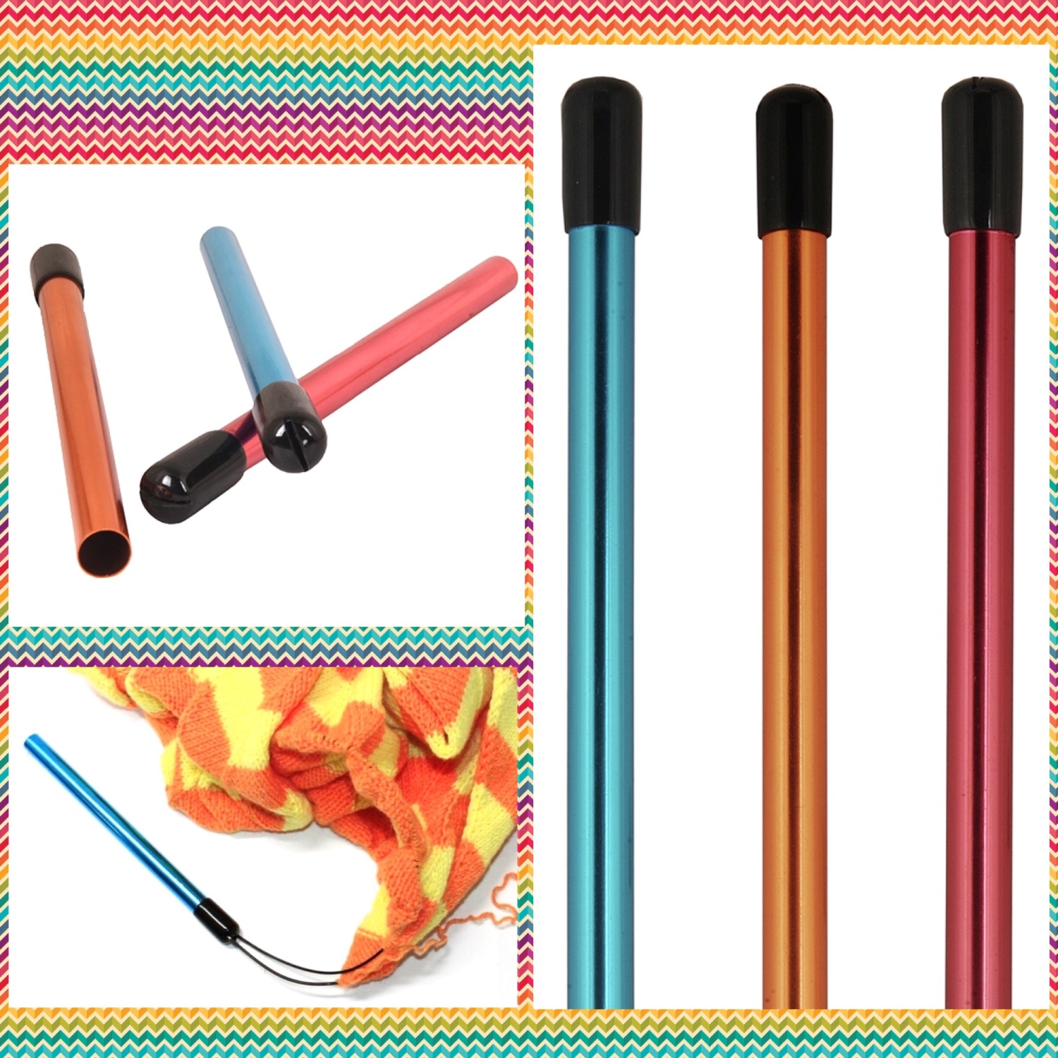 Circular Needle Protectors | KnitPro Knitting Pins | KnitUK