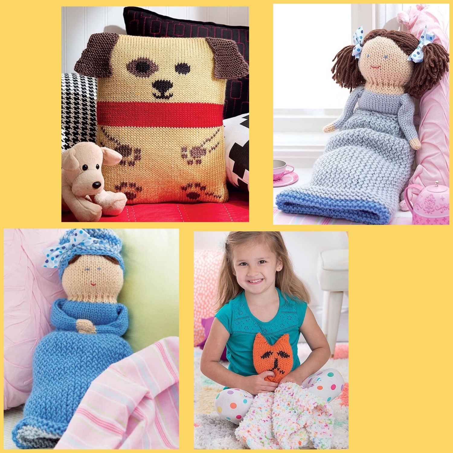 Loom Knit Toys booklet by Kathy Norris | Leisure Arts books | KnitUK