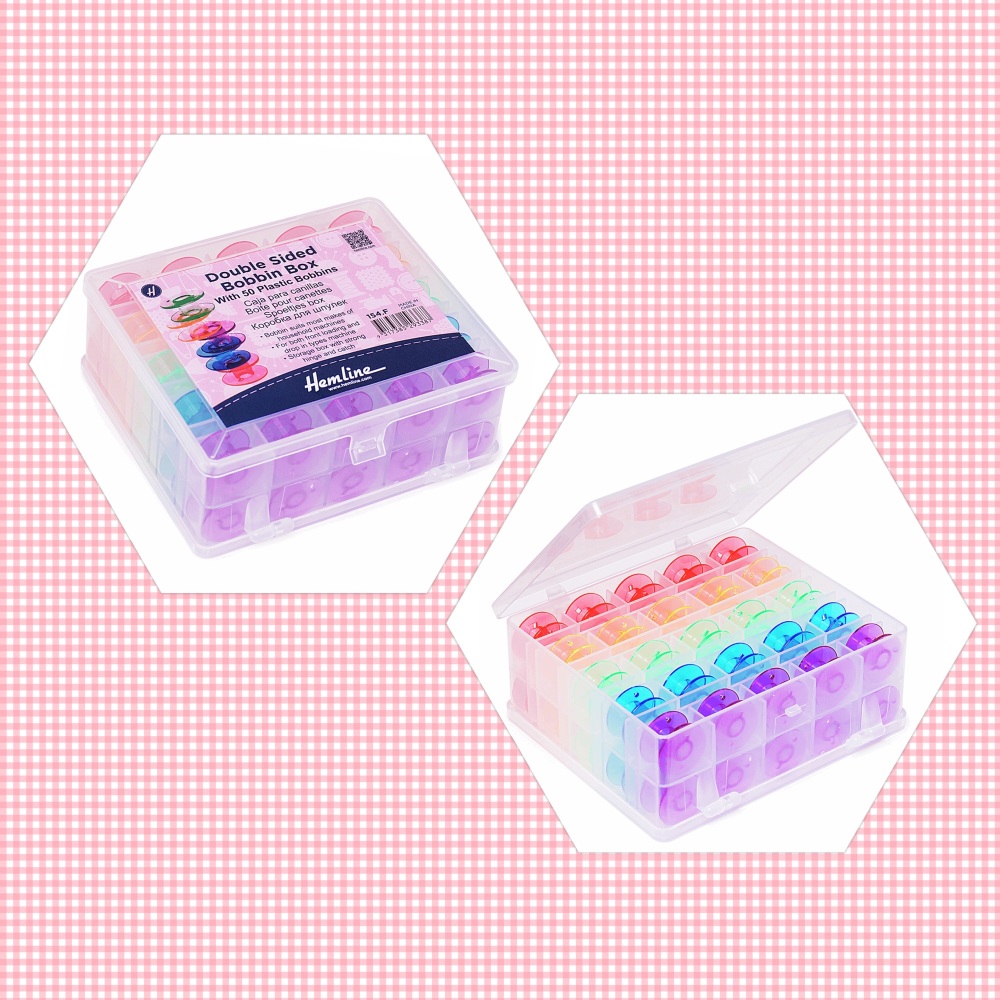 Hemline plastic bobbin box | KnitUK