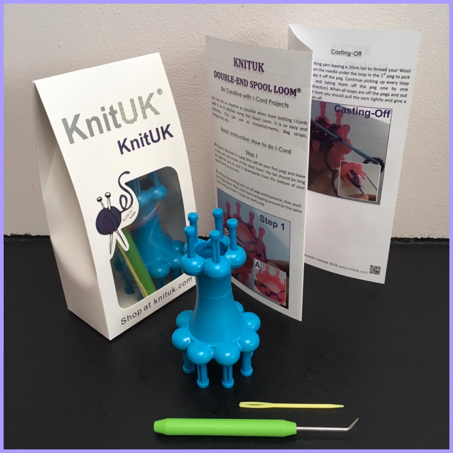 Shop for French Knitter in UK | Double-End Spool Loom knitting dolly ...