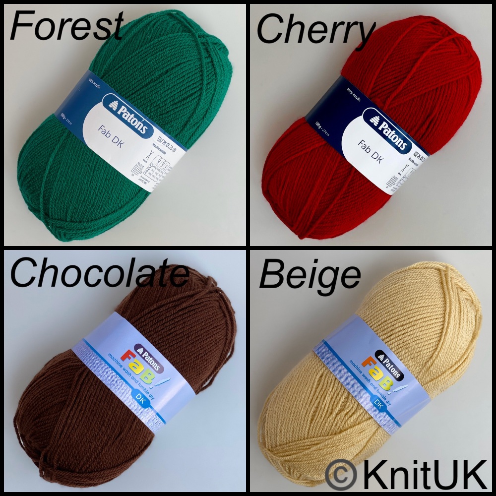 Patons Fab DK | knitting and crochet yarn | KnitUK