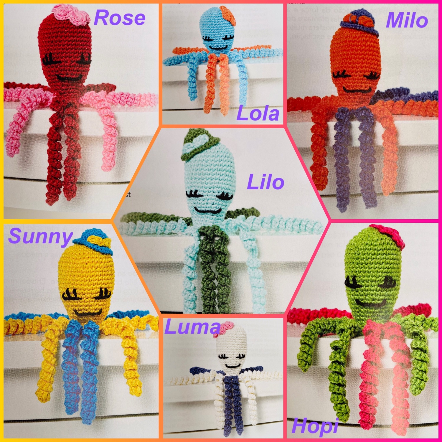 The colours of emotions. Anchor best friends. Octopus Baby Collection ...