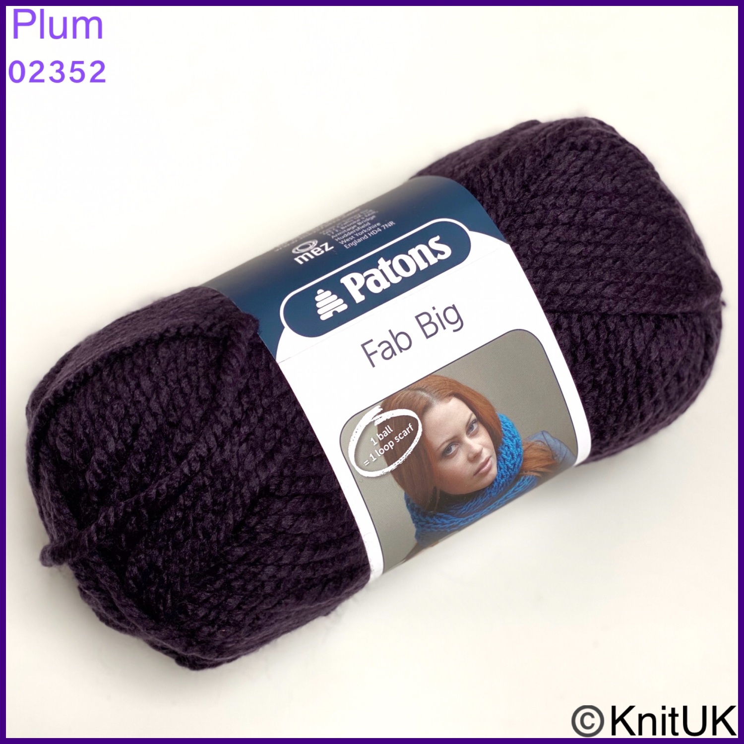 Patons Fab Big - super chunky knitting yarn - KnitUK
