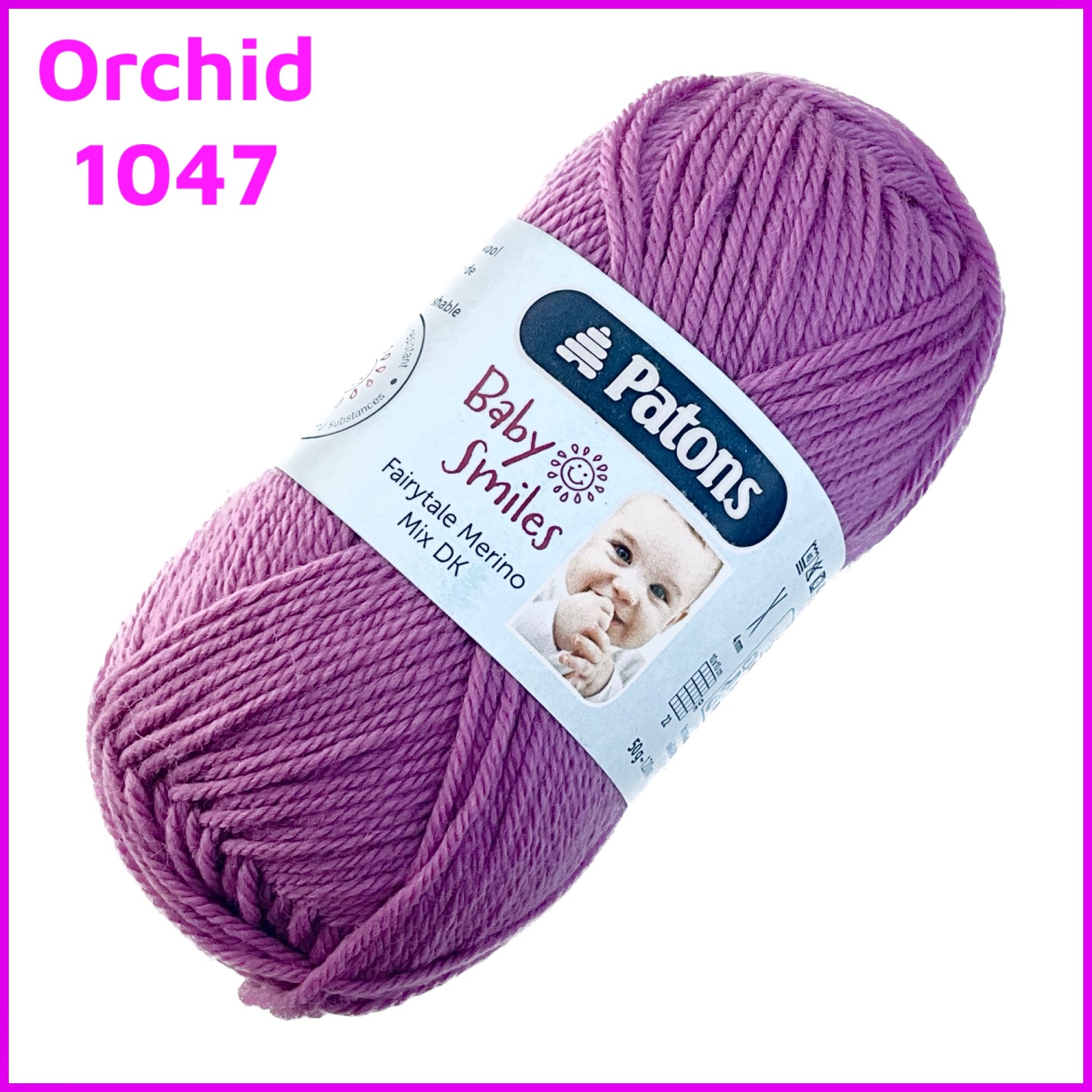 Patons Fairytale Merino Mix DK yarn - Baby Smiles wool knitting yarn ...