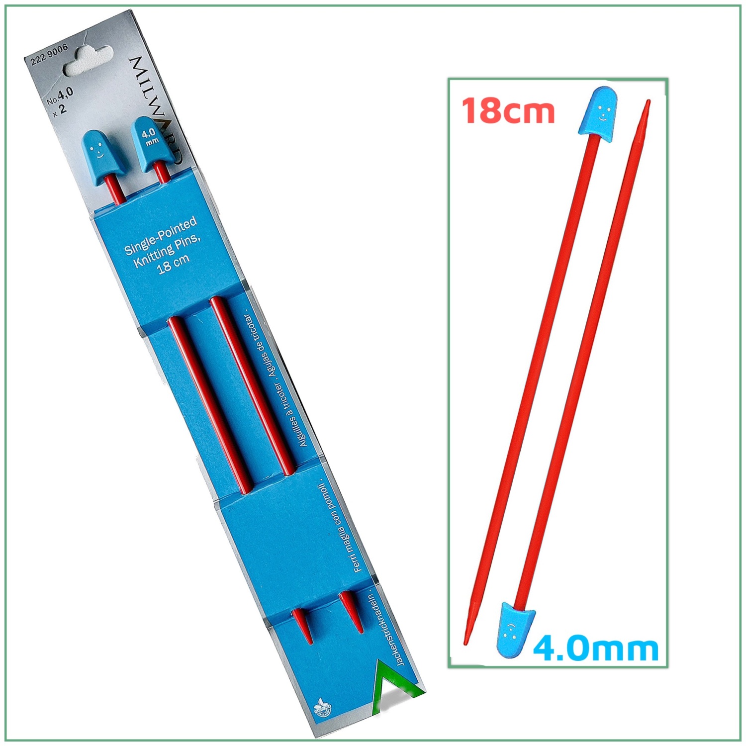 Children’s Knitting pins - Milward knitting Needles - KnitUK