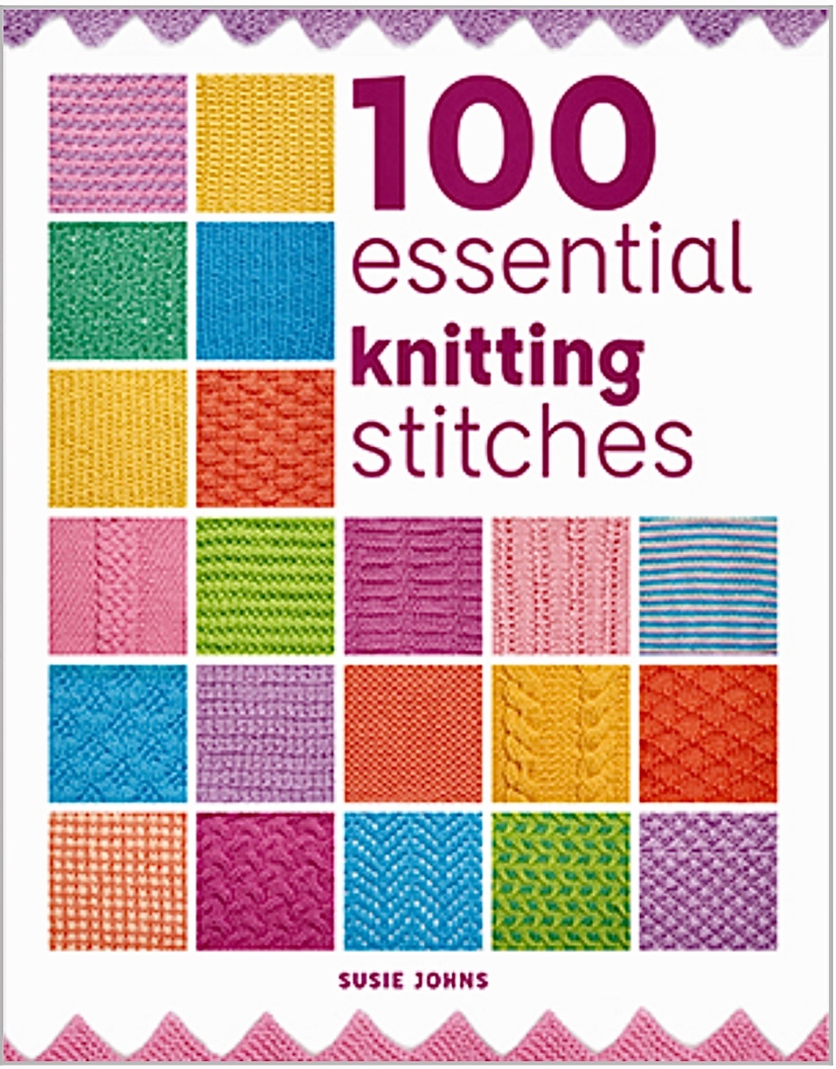 100 essential knitting stitches | GMC book | KnitUK