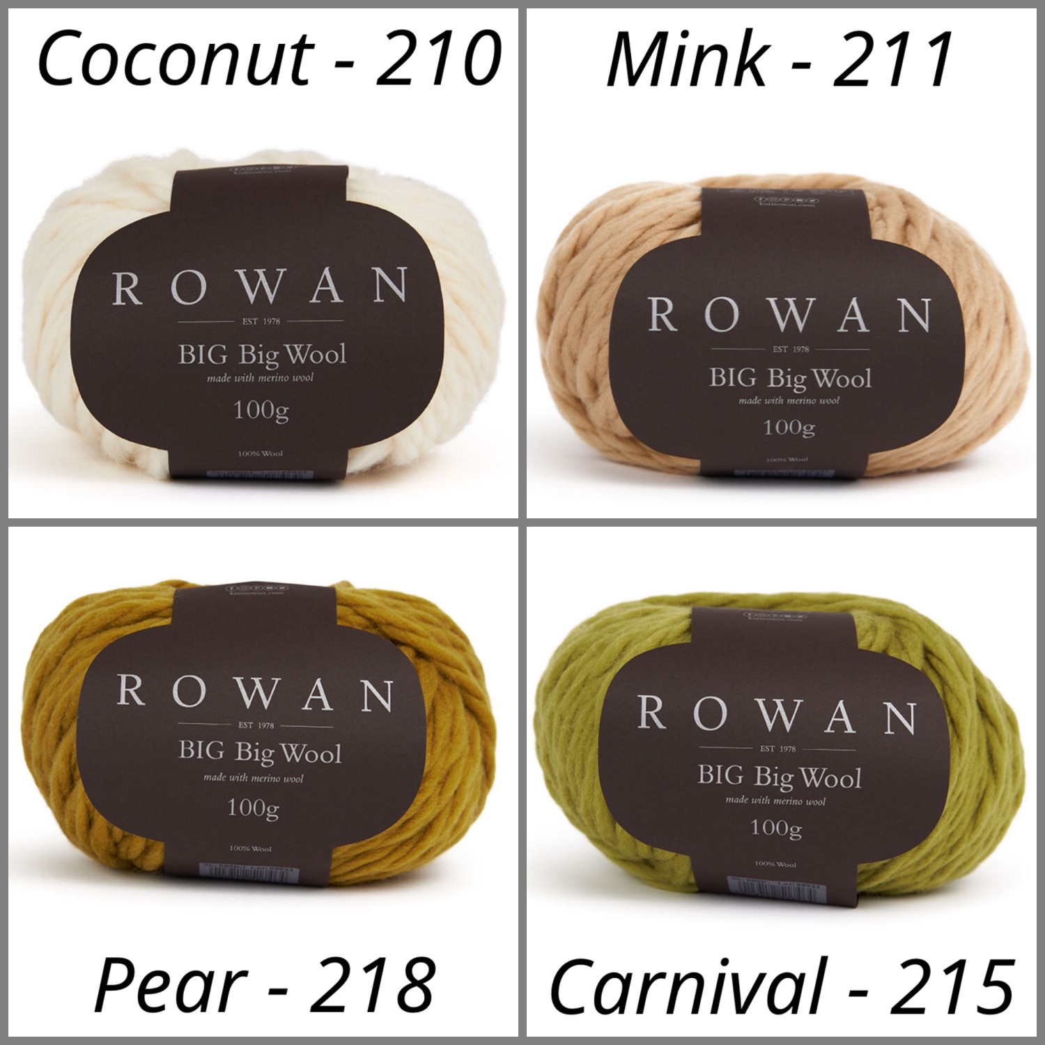 BIG Big Wool | Rowan knitting wool yarn | KnitUK