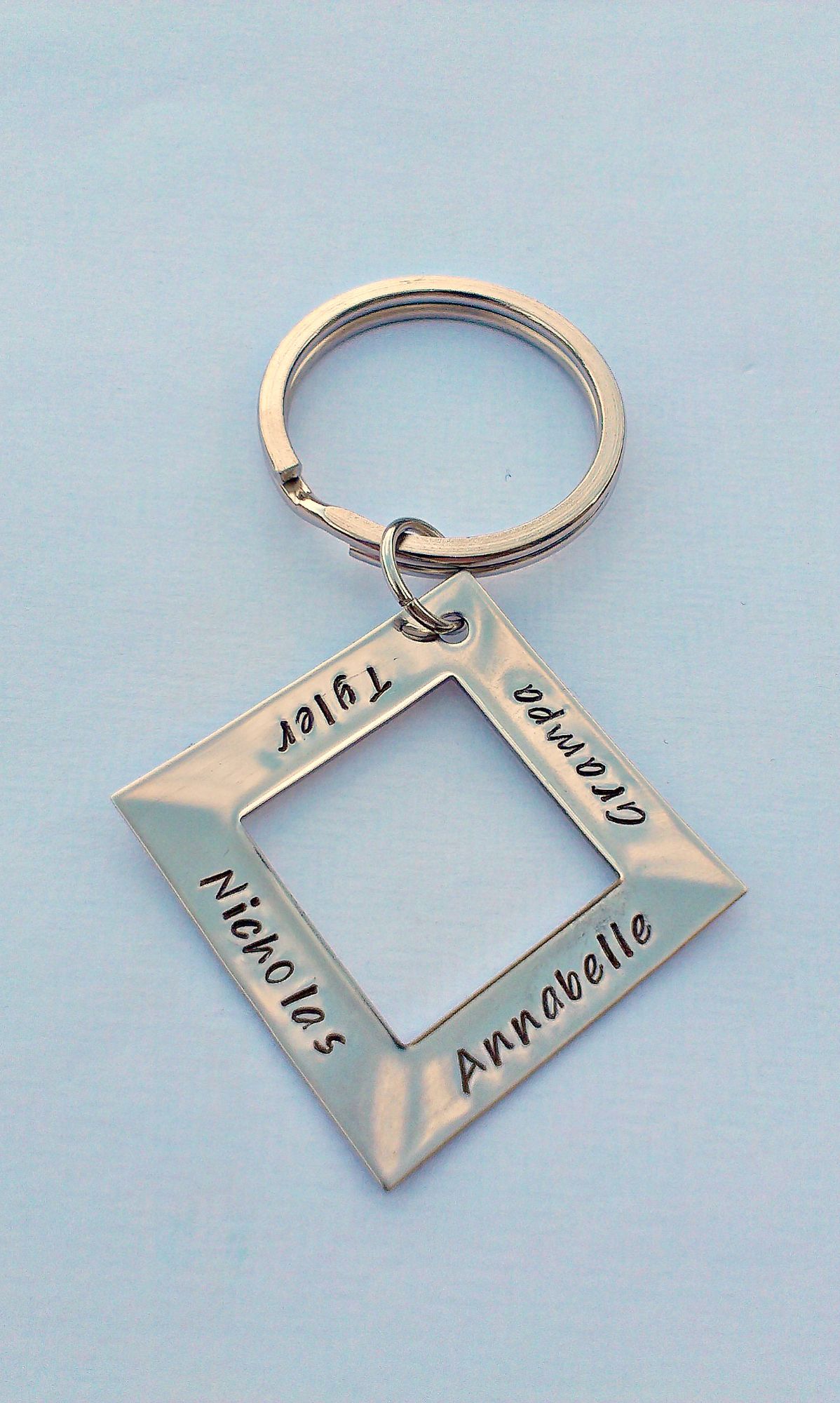 Square keyring