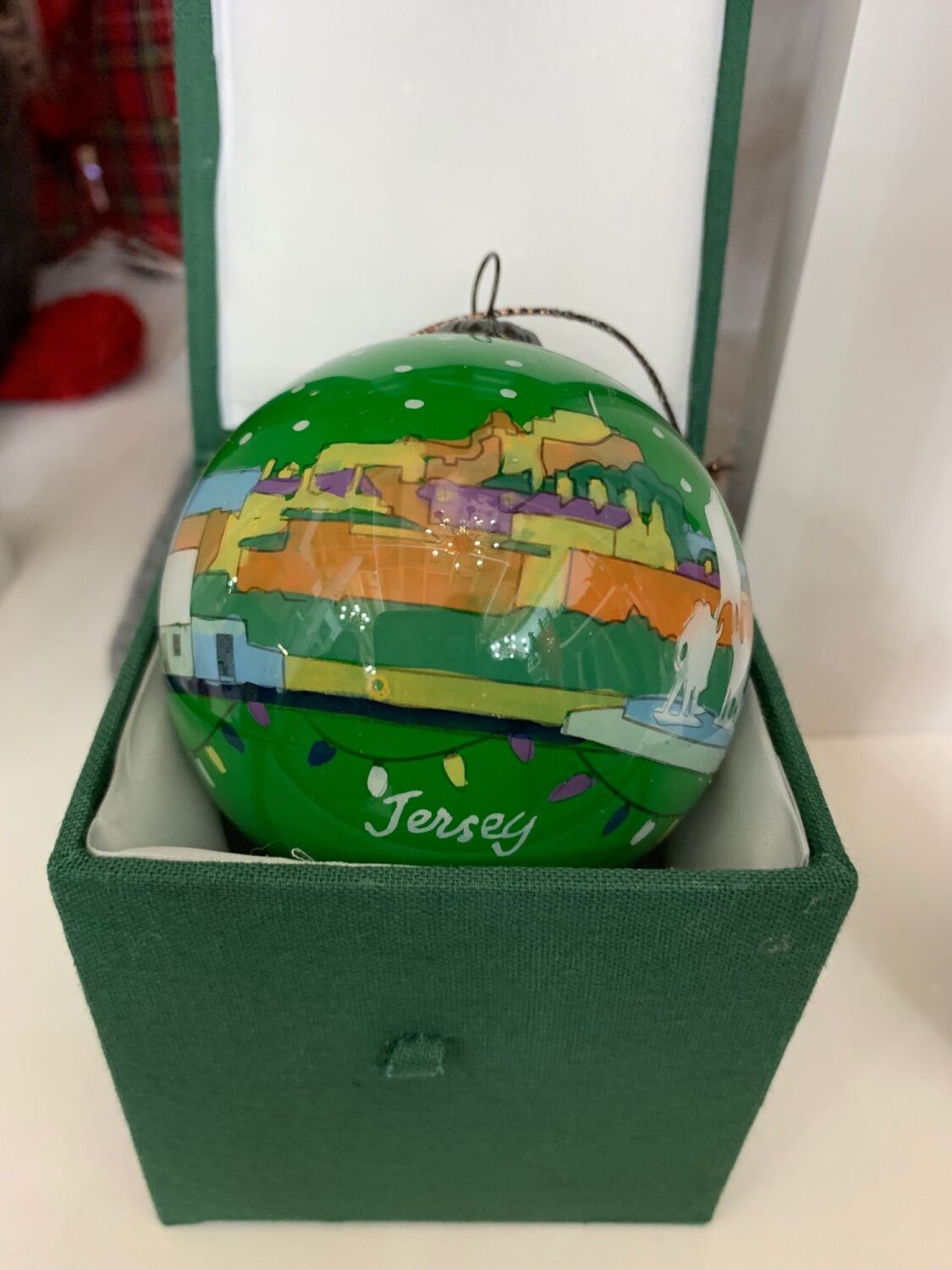 2023 ROCOCO Green Jersey Christmas Bauble