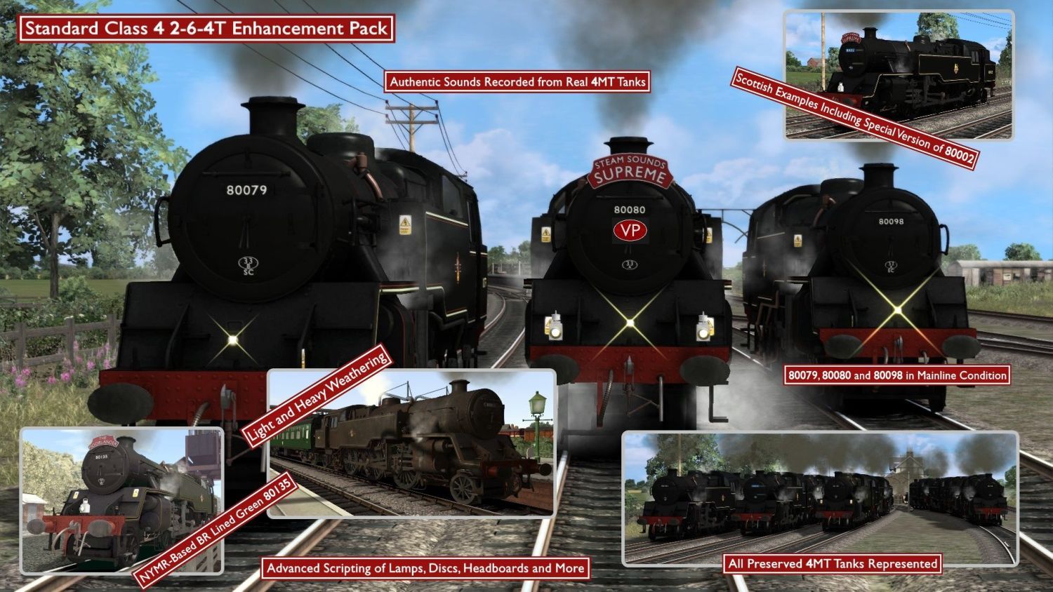 BR Standard 4 2-6-4T Enhancement Pack