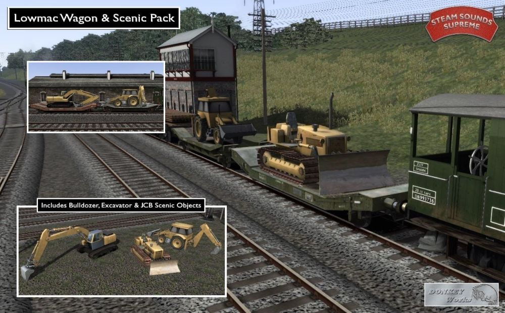 Lowmac Wagon & Scenic Pack