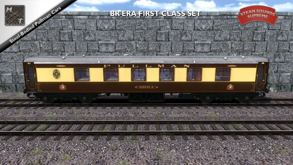 MT K Type Pullman Cars - Set 1