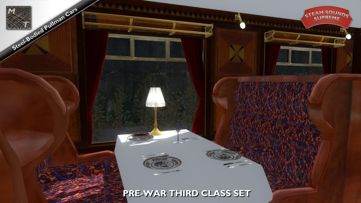 MT K Type Pullman Cars - Set 4