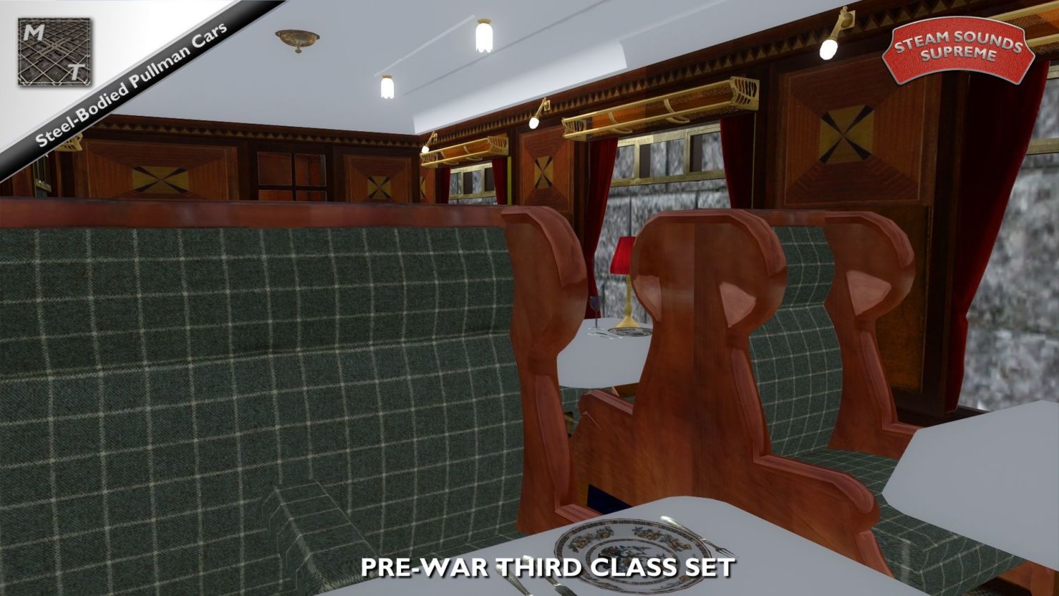 MT K Type Pullman Cars - Set 4