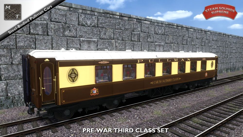 MT K Type Pullman Cars - Set 4