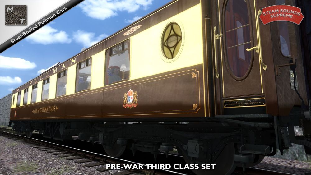 MT K Type Pullman Cars - Set 4