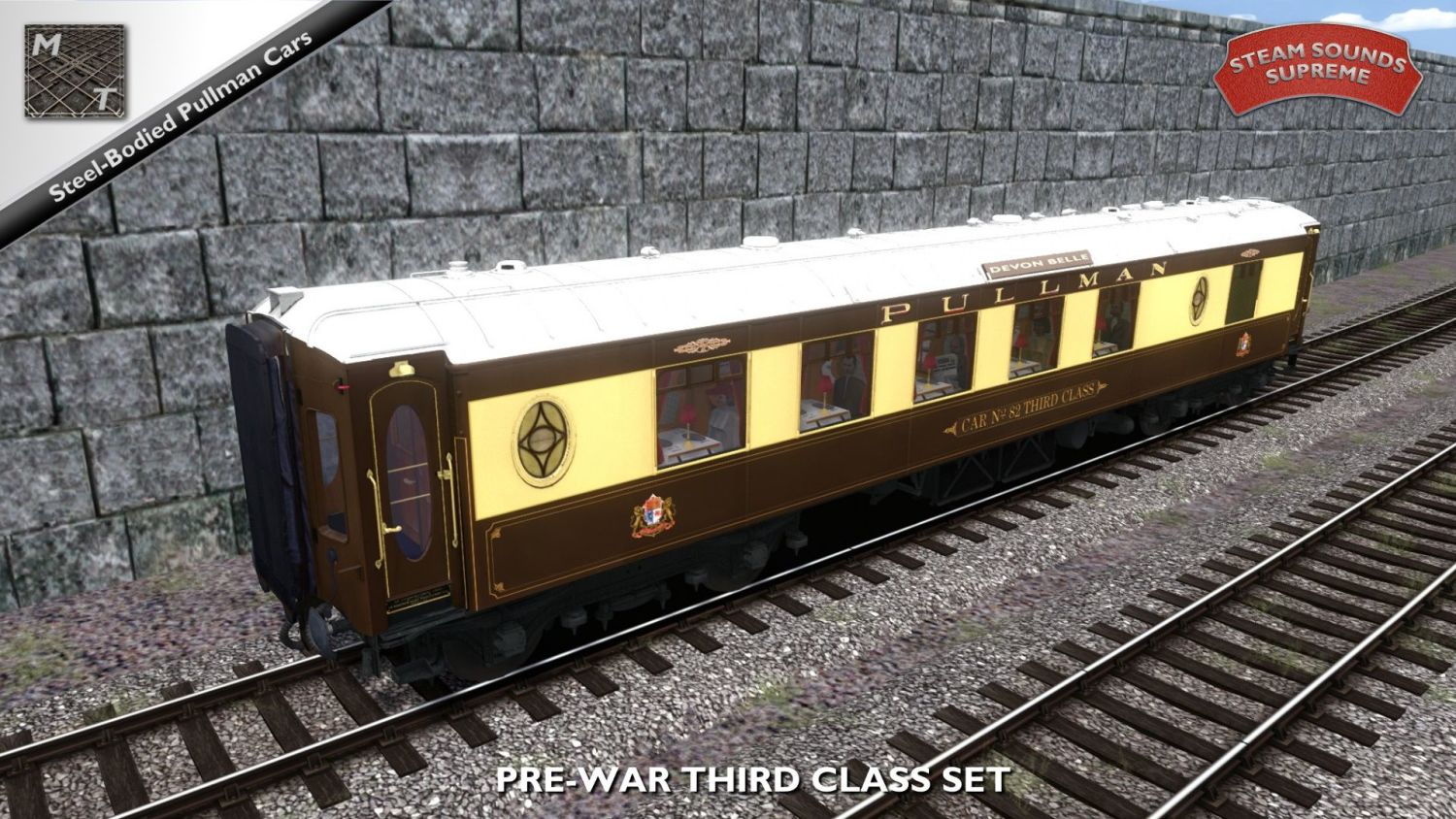 MT K Type Pullman Cars - Set 4