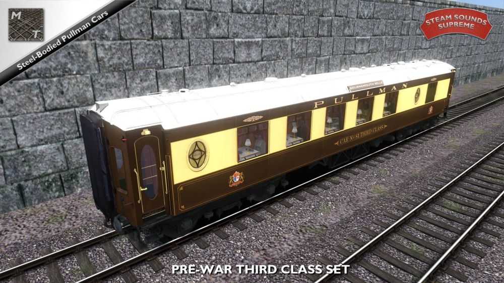 MT K Type Pullman Cars - Set 4