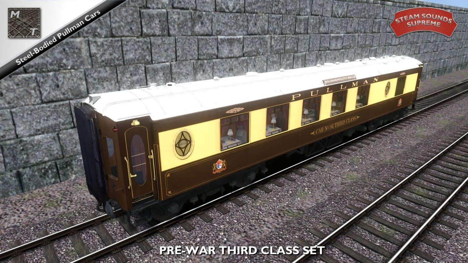MT K Type Pullman Cars - Set 4
