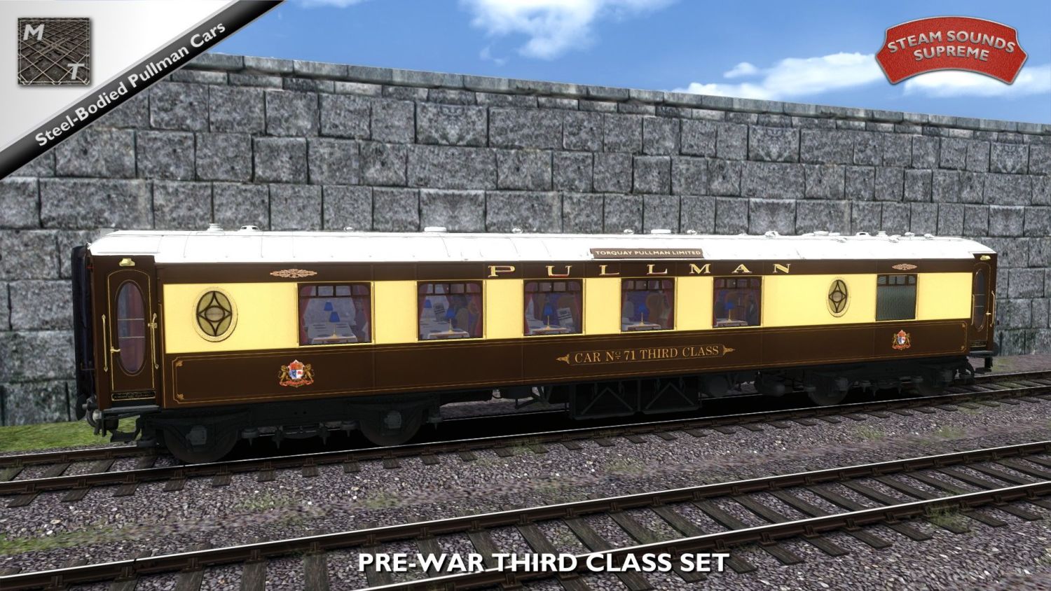 MT K Type Pullman Cars - Set 4