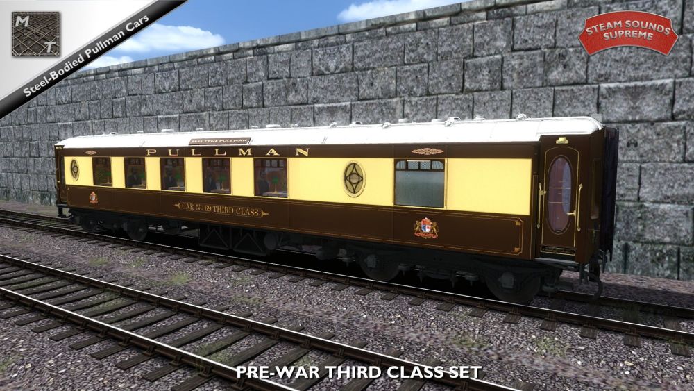 MT K Type Pullman Cars - Set 4