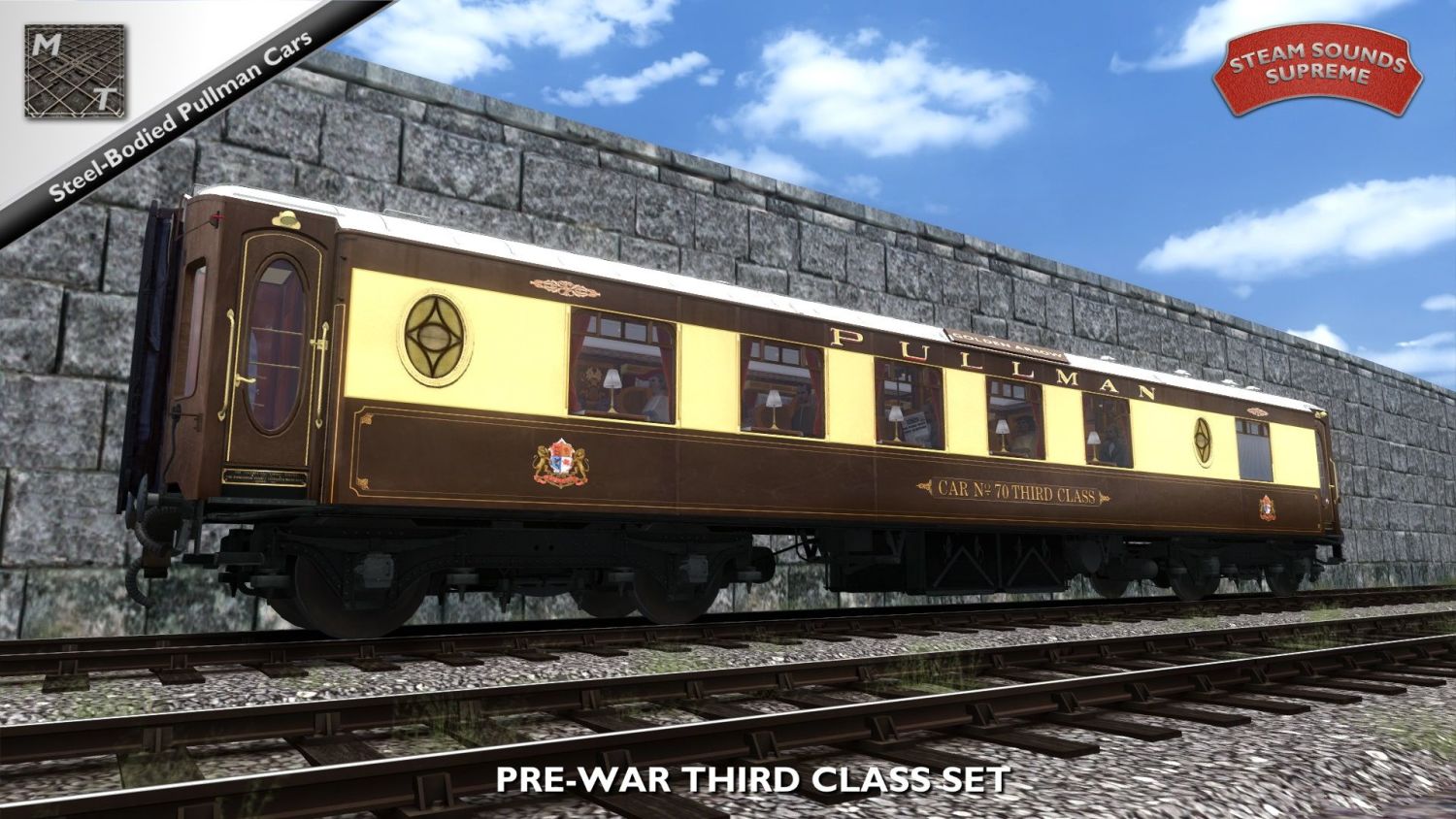 MT K Type Pullman Cars - Set 4