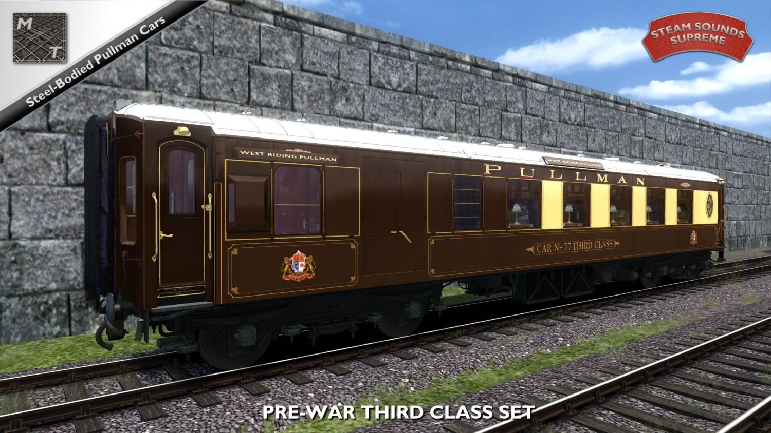 MT K Type Pullman Cars - Set 4