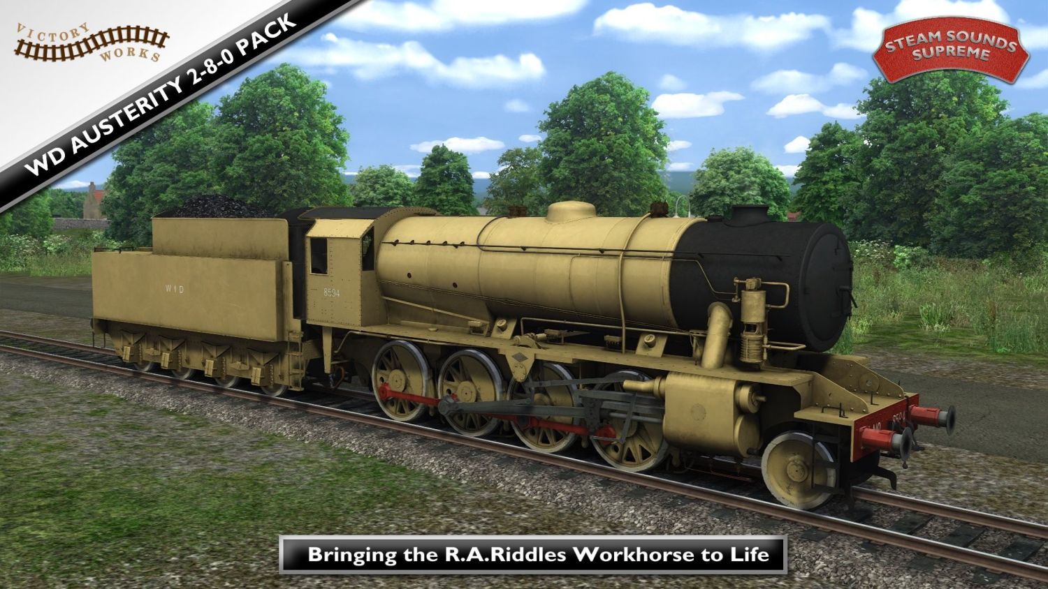 WD Austerity 2-8-0 Locomotive Pack