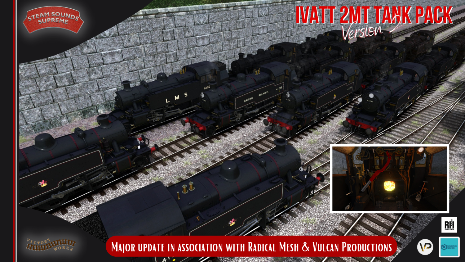 Ivatt 2MT Tank Pack
