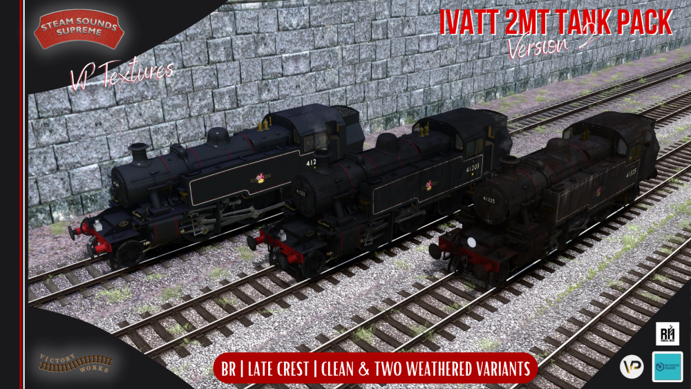 Ivatt 2MT Tank Pack