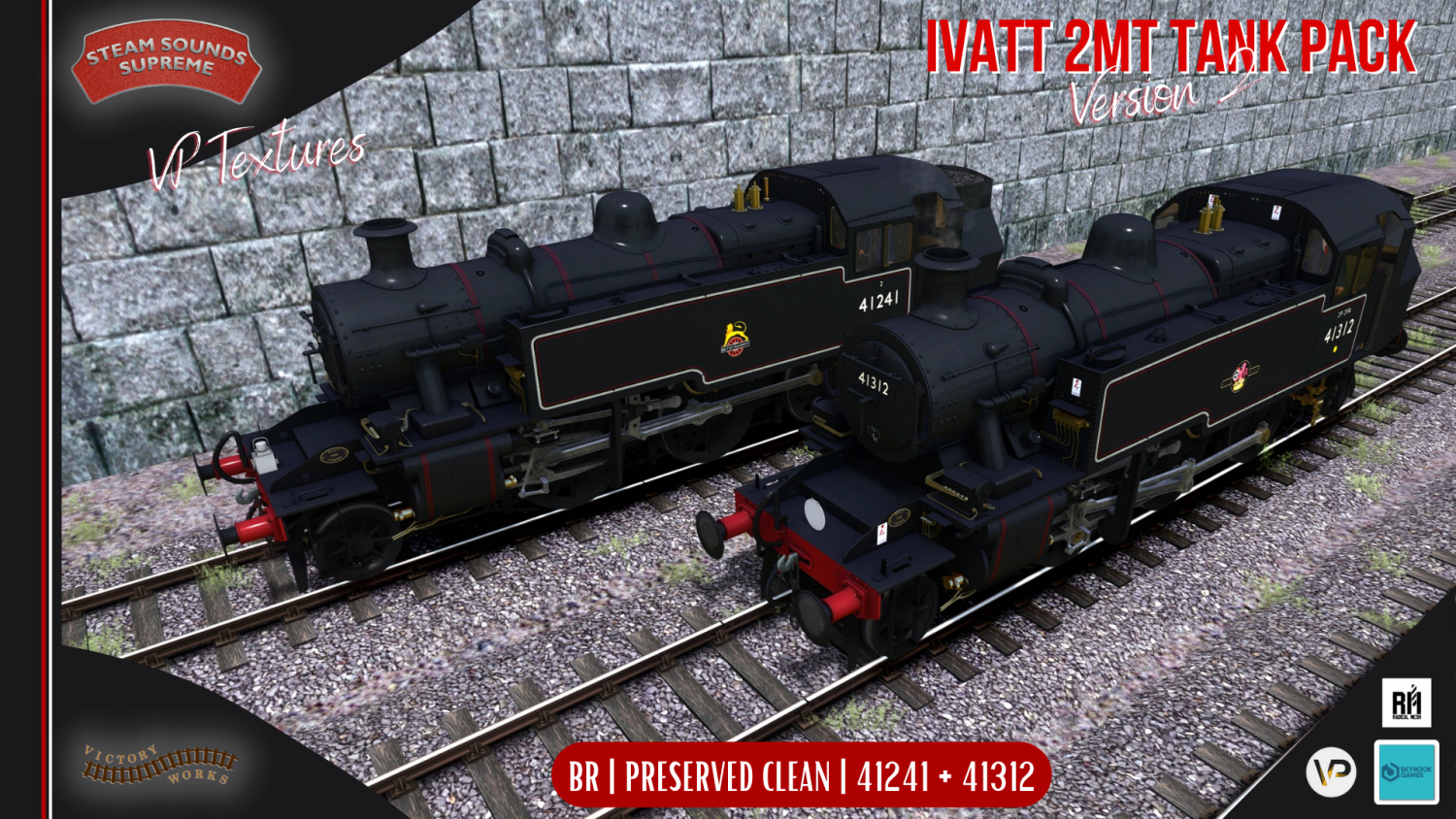 Ivatt 2MT Tank Pack