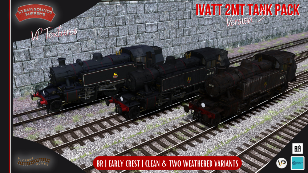 Ivatt 2MT Tank Pack