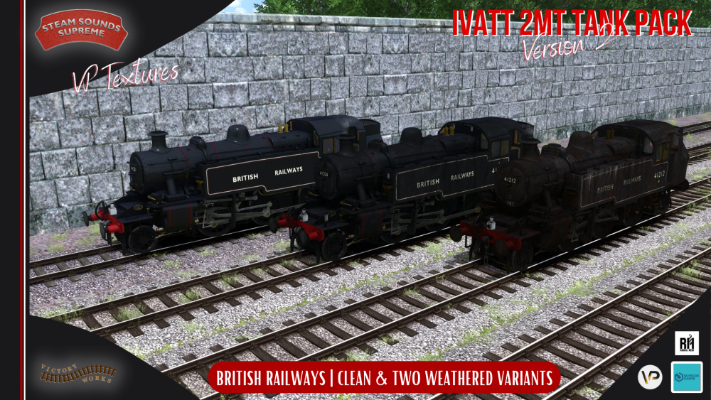Ivatt 2MT Tank Pack