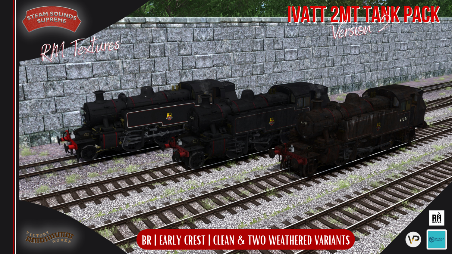 Ivatt 2MT Tank Pack
