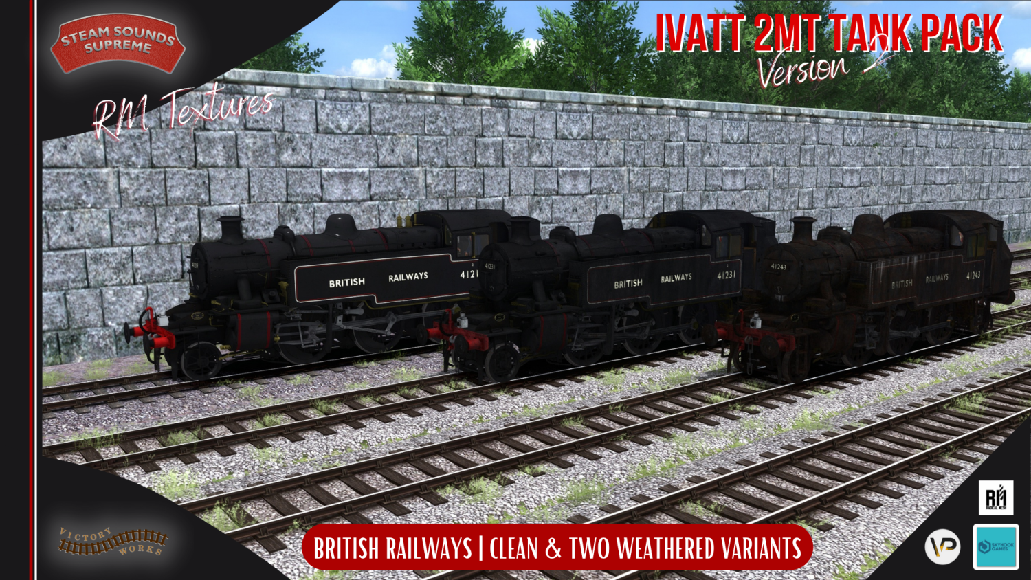 Ivatt 2MT Tank Pack