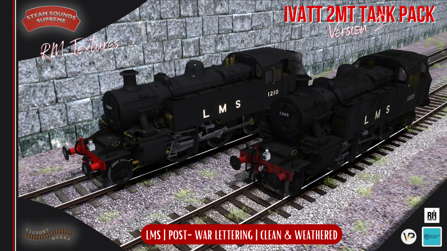 Ivatt 2MT Tank Pack