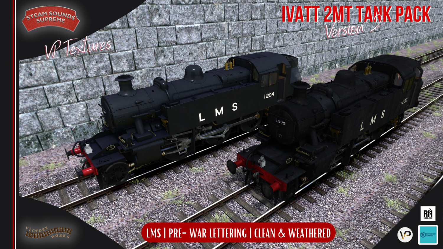 Ivatt 2MT Tank Pack
