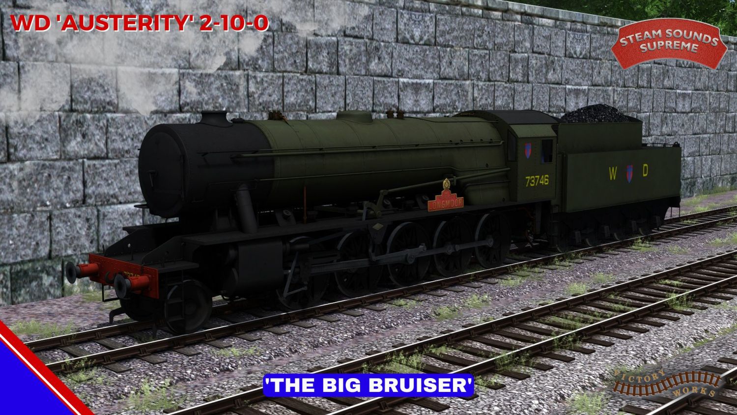 WD Austerity 2-10-0 Locomotive Pack