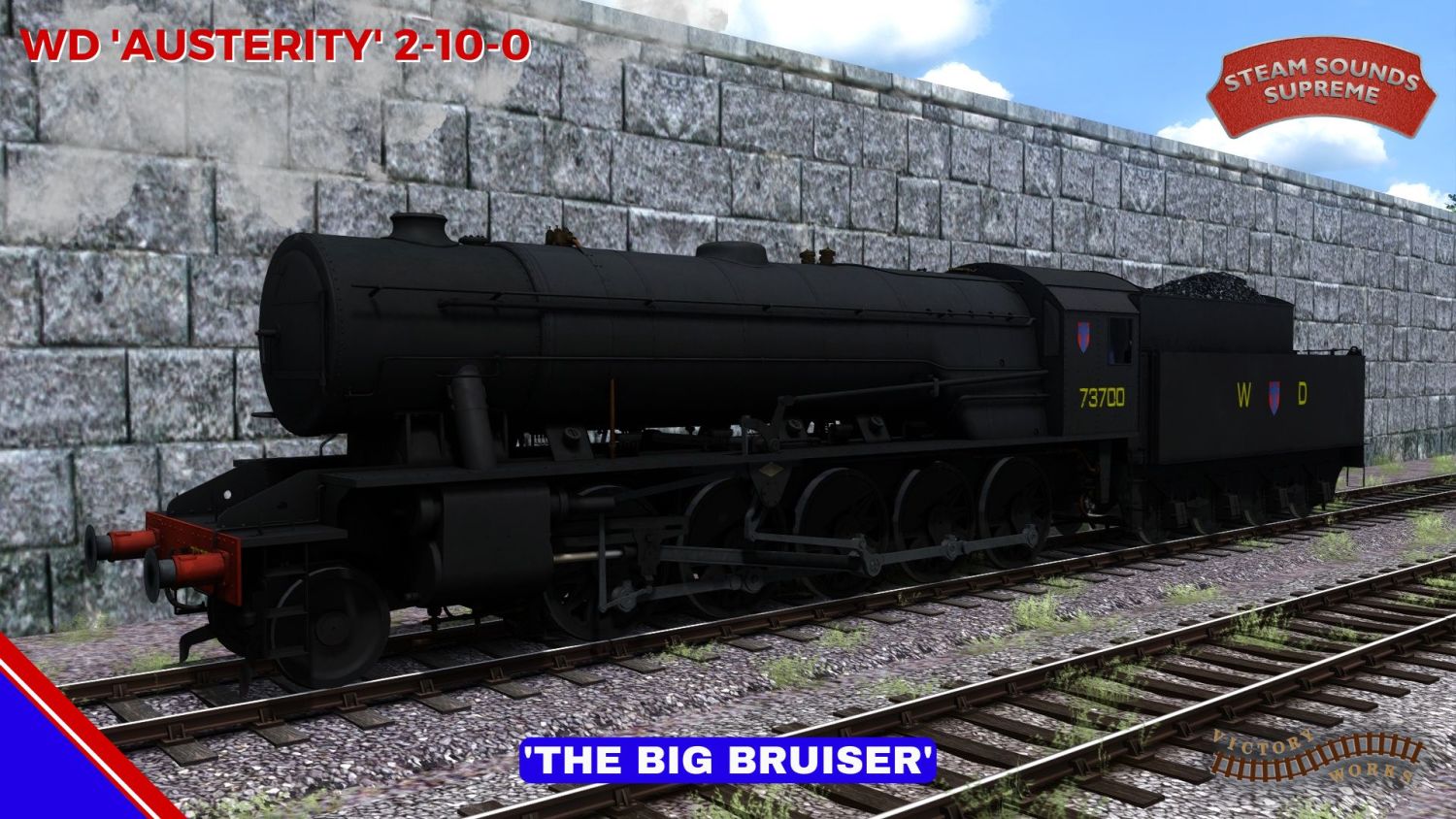 WD Austerity 2-10-0 Locomotive Pack