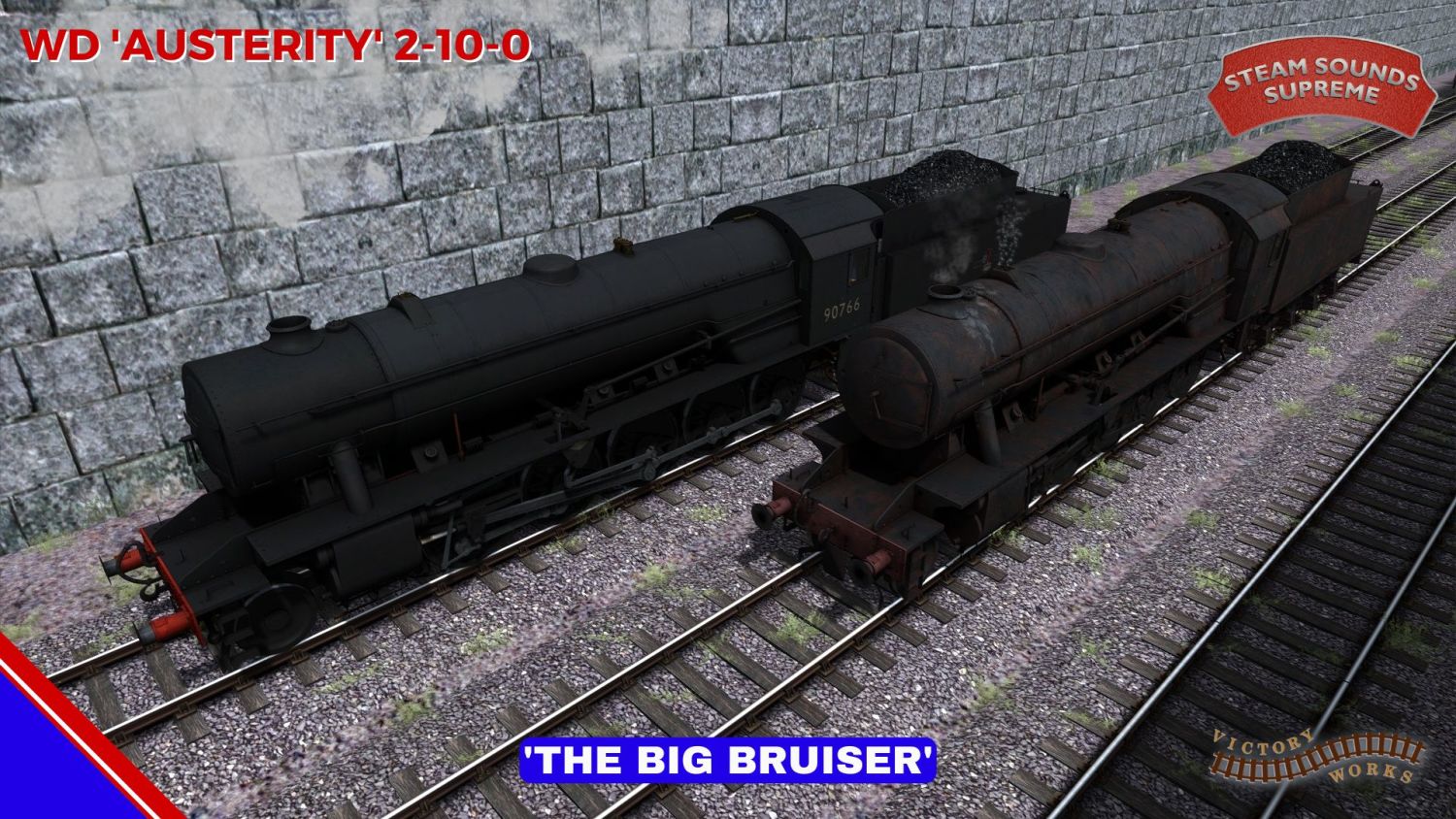 WD Austerity 2-10-0 Locomotive Pack