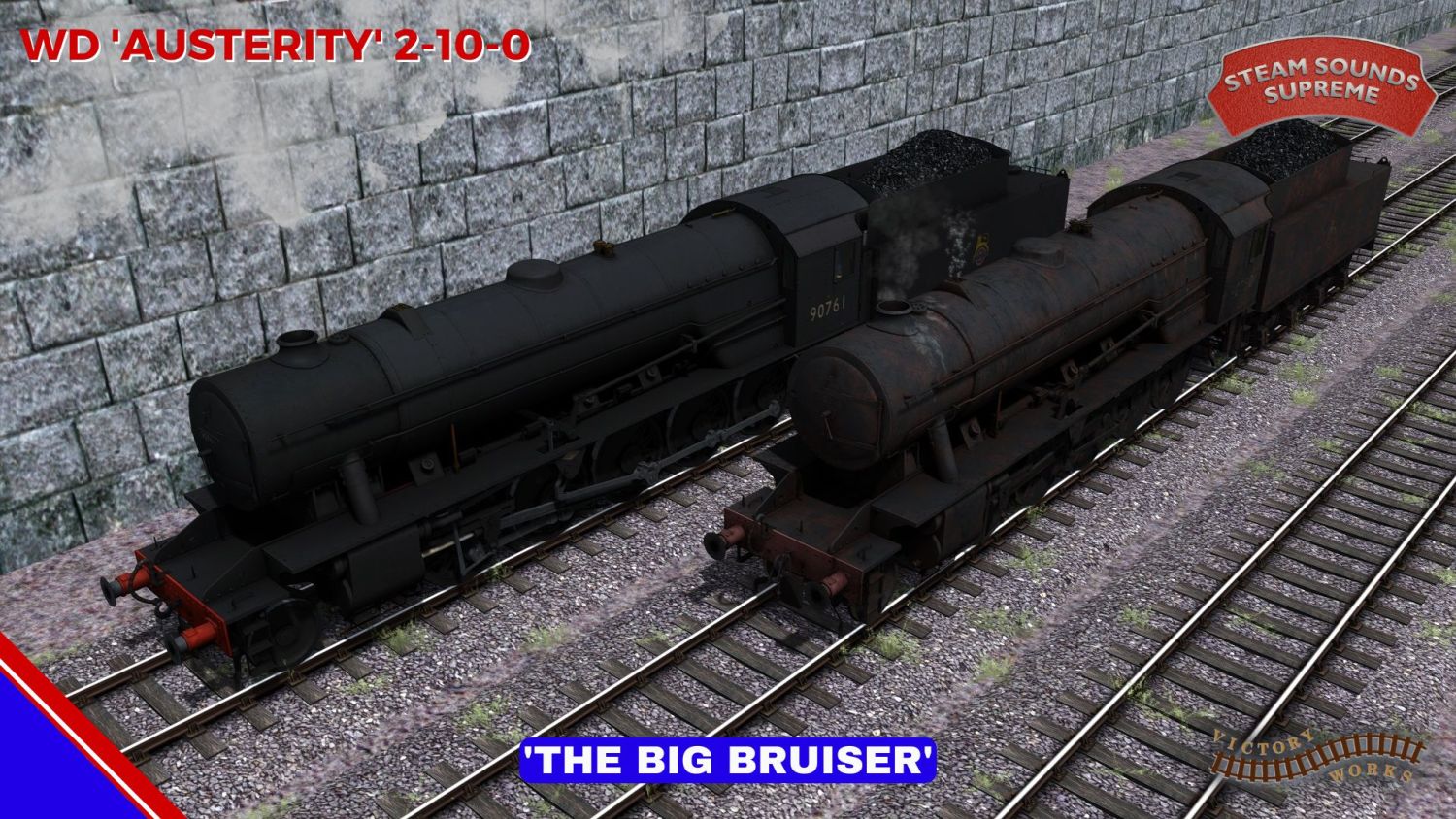 WD Austerity 2-10-0 Locomotive Pack