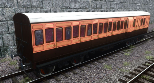 MT LSWR Carriage Set 1 - Pre-grouping