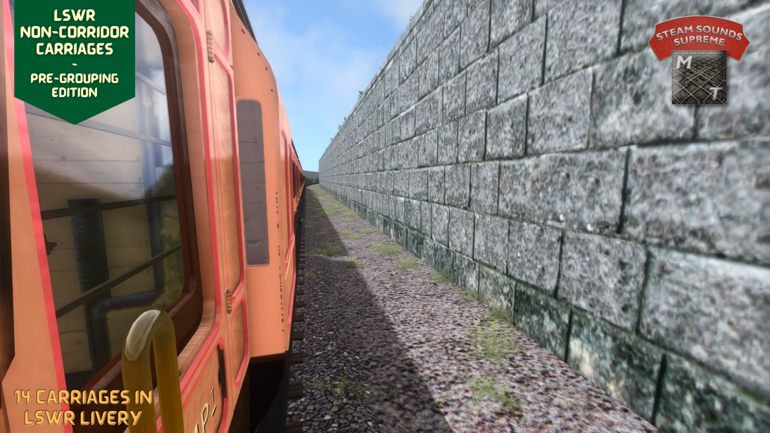 MT LSWR Carriage Set 1 - Pre-grouping