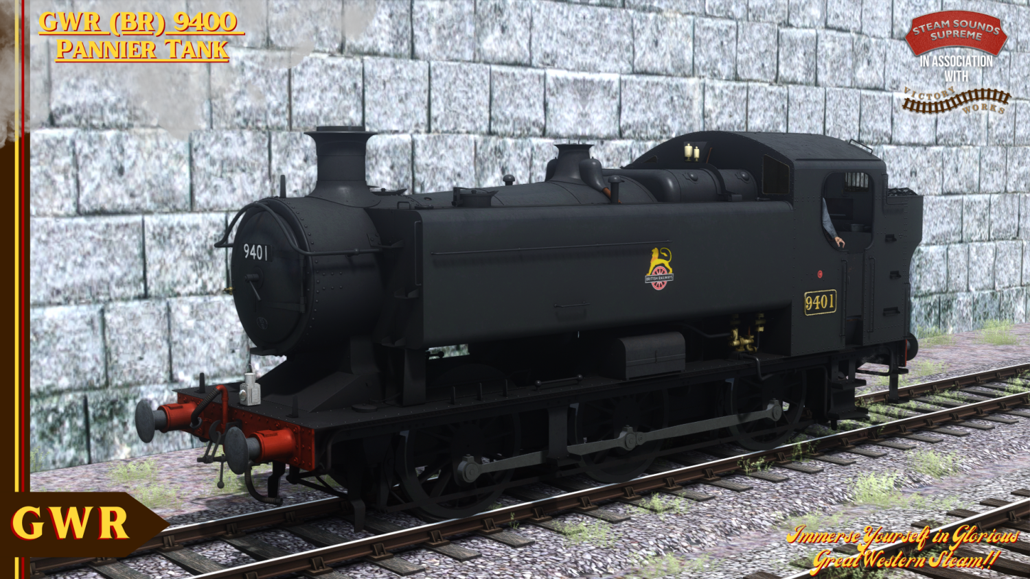 GWR 9400 Pannier Pack