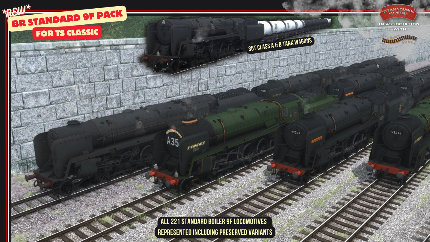 BR Standard Class 9F Pack